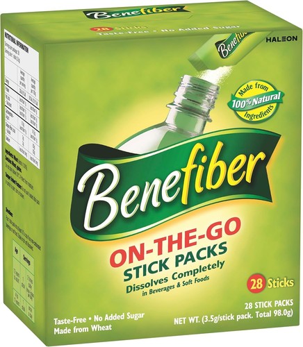 Benefiber Natural Fibre Supplement On-The-Go Stick 28 Pack | eBay