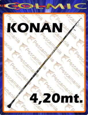 Canne Colmic KONAN mt 4.20 casting no limit carbon esturgeon, catfish | eBay