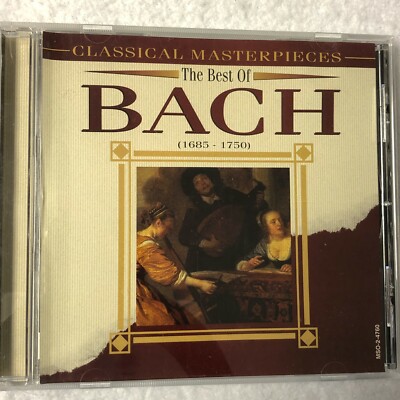 Bach The Best Of Classical Masterpieces CD Classical Music Compilation ...