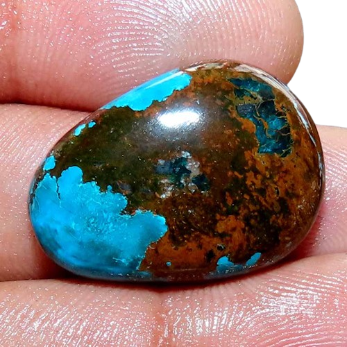 21.95Cts Excellent Arizona Turquoise Fancy 23x16x06 Cabochon Loose ...