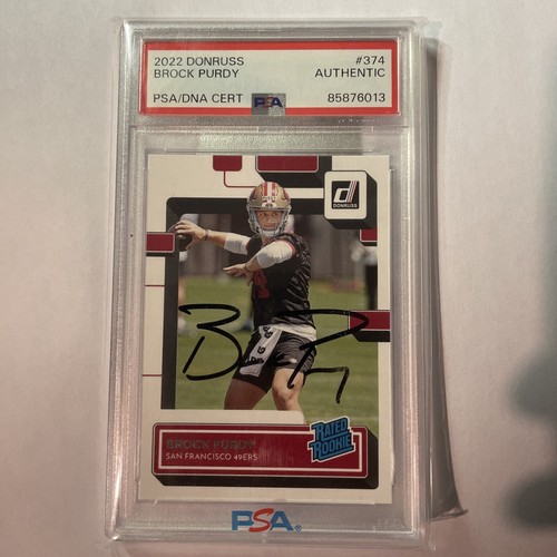 Brock Purdy Rated Rookie Auto Authentic | eBay
