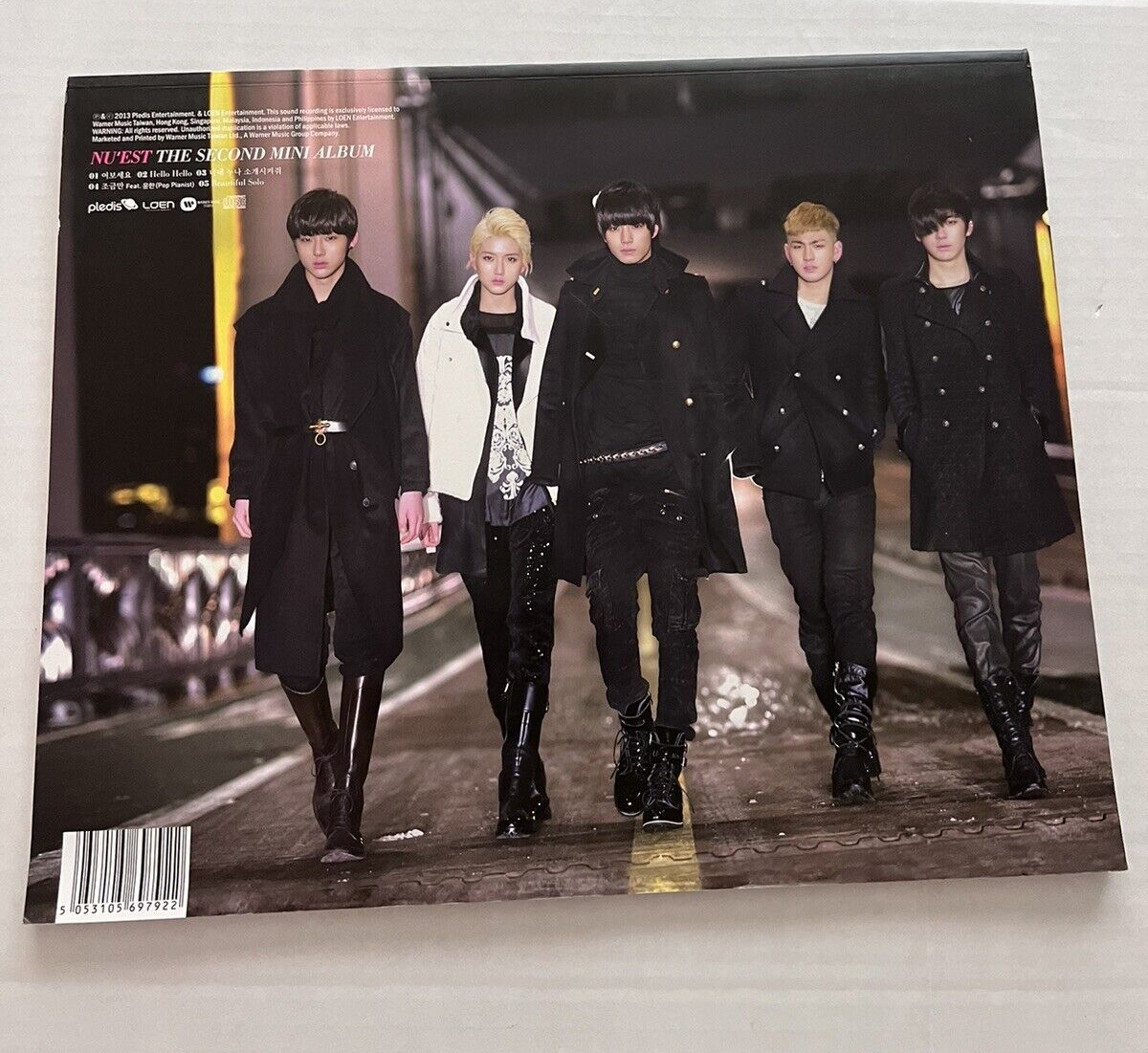 NU'EST Nuest Fandom Photobook Magazine 2nd Mini Album K-Pop Korean ...