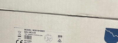 Crestron MC4R MC4-R 4-Series Crestron Home Processor ** NEW in SEALED ...