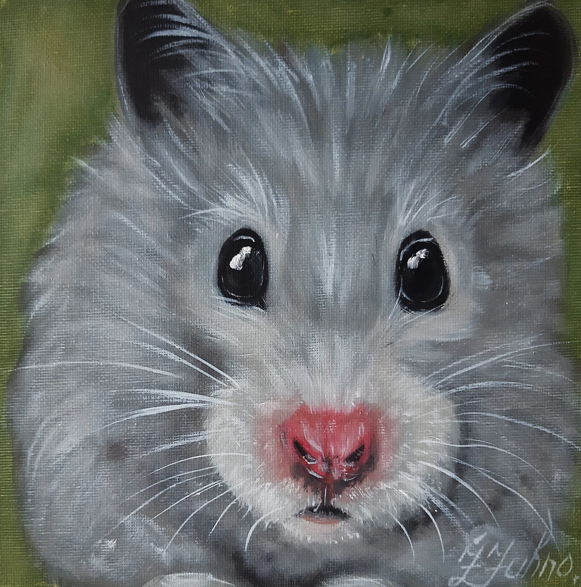 Hamster Painting