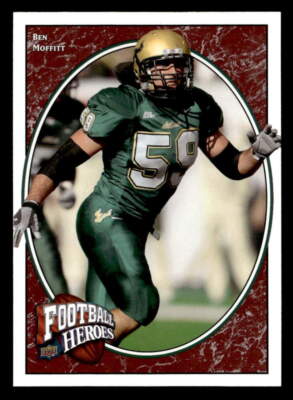 Ben Moffitt 2008 Upper Deck Heroes Rookie Card #111 South Florida Bulls ...
