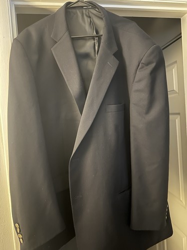 Gerald Austin Big Men’s Navy Blue Suit Jacket Sz 56 R | eBay