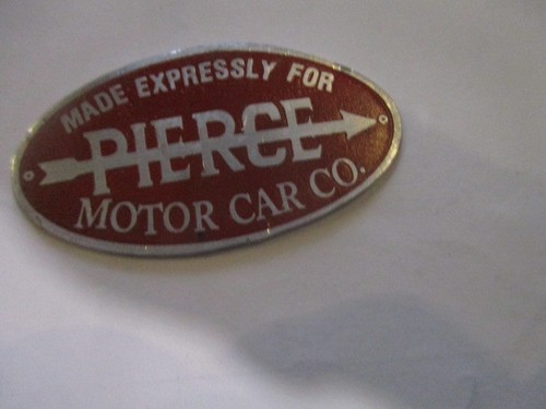 Nameplate Pierce Arrow Sign Id Plate Day s36 | eBay