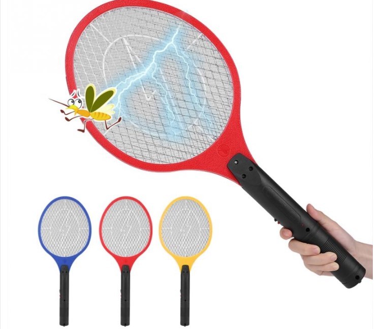 2 x Bug Zapper Racket Electric Mosquito Fly Swatter Killer Insects Bat ...