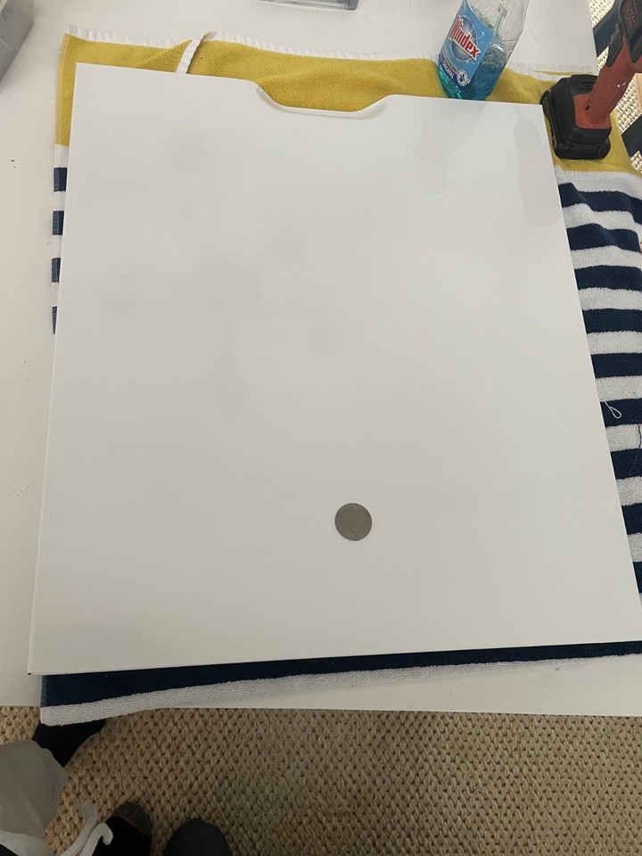 OEM GE Dishwasher White outer door assembly for GDF530PGM0WW - perfect ...