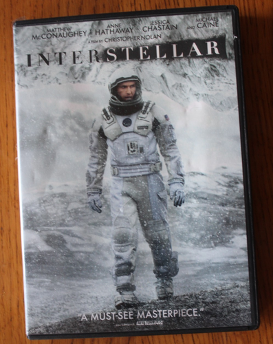 Interstellar DVD Movie Anne Hathaway Matthew McConaughey | eBay