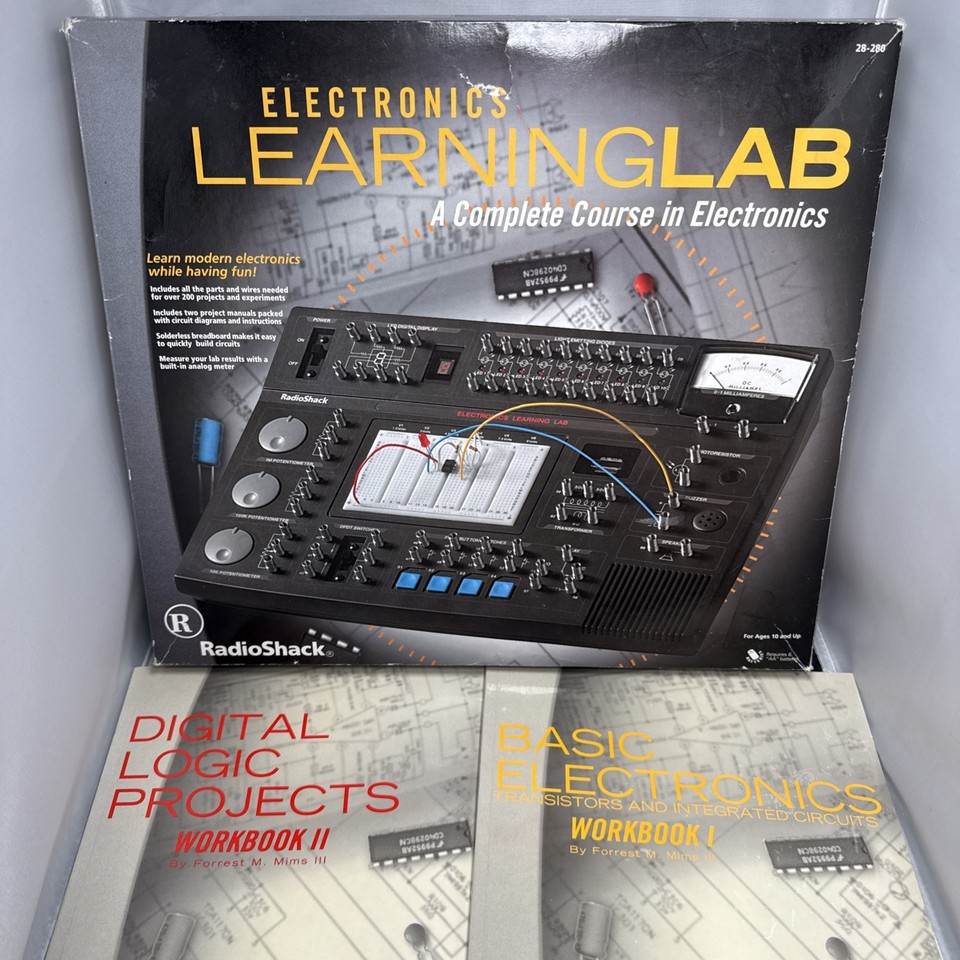 RadioShack Electronics Learning Lab Course, 28-280 w/Components ...
