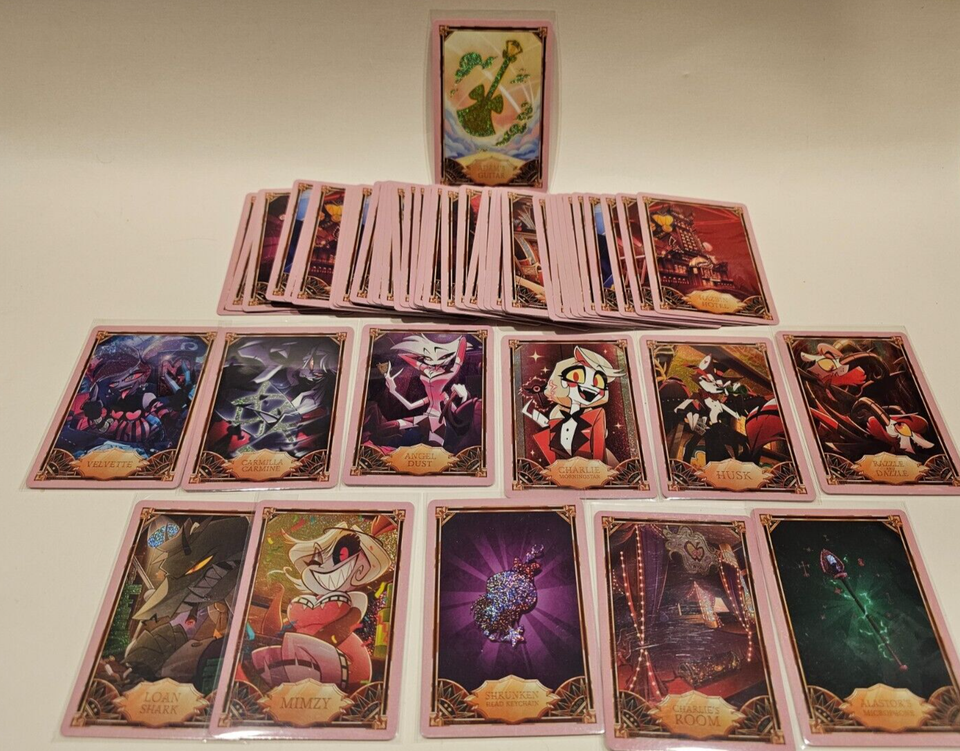 Hazbin Hotel Trading Card Repack - 15 Cards per Pack - FOIL in every ...