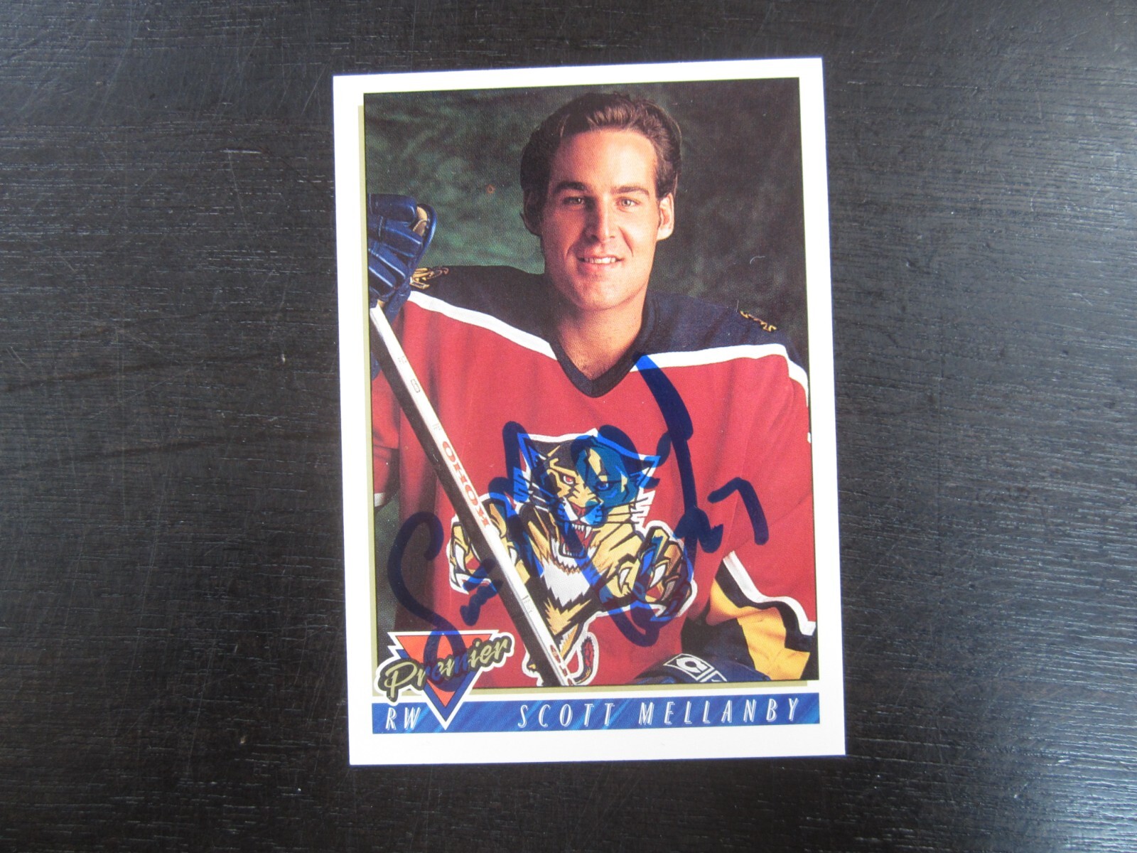 1993-94 Topps # 249 Scott Mellanby Autograph Signed Auto Card (M2 ...
