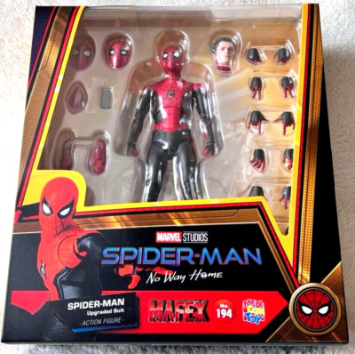 Mafex No. 194 SPIDER-MAN Upgraded Suit (NO WAY HOME) Medicom Action ...