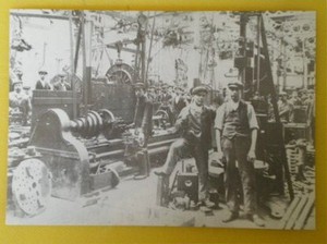 POSTCARD A VIEW INSIDE ASHFORD RAILWAY WORK C1906 | eBay