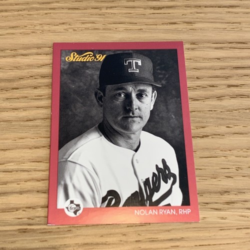 1991 Studio - Nolan Ryan #128 Texas Rangers NM-MINT | eBay