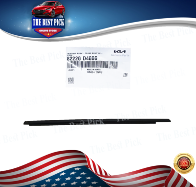 GENUINE Front Right Door Window Belt Molding For 16-20 Kia Optima OEM ...