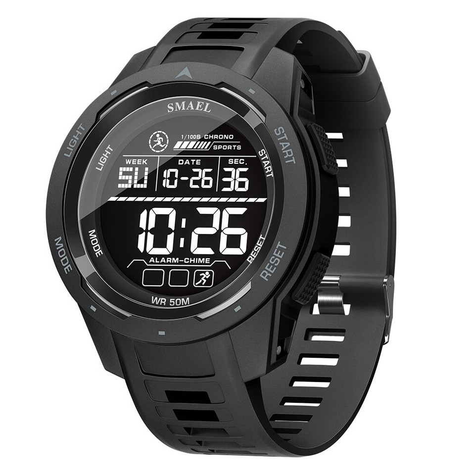 Men's LED Digital Military Sport Watch Waterproof With Alarm Backlight ...