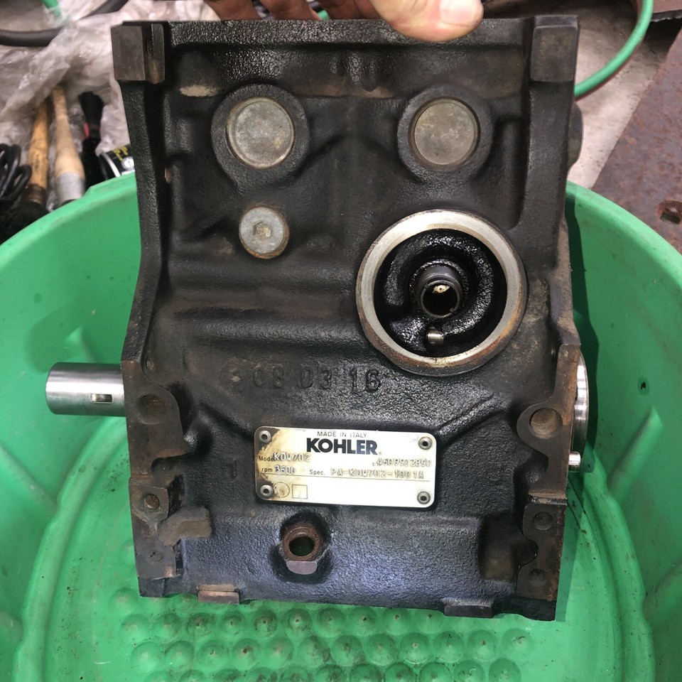 Kohler Diesel Lombardini KDW702 Short Block With Pistons & Crank ...
