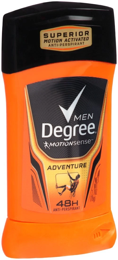 Degree Men Adventure Deodorant Barcode