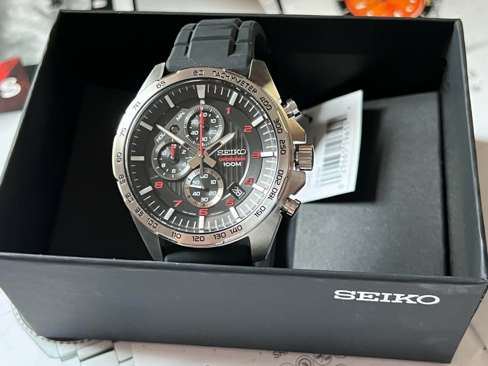 SEIKO SSB325 Chronograph Analog Quartz SSB325-MINT | eBay