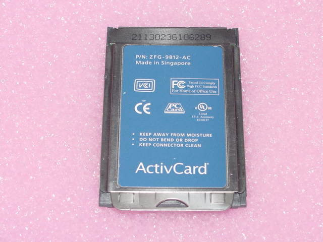 ActivCard smart card Access Card Reader P/N : ZFG-9812-AC | eBay