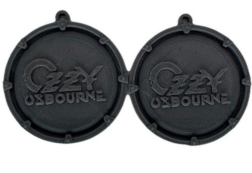 Ozzy Osbourne Set of 2 Memorabilia 3d Print PVC Key Chain Keychain ...