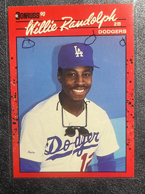 1990 Donruss Baseball Card # 250 Willie Randolph - ERRORS- Dodgers | eBay