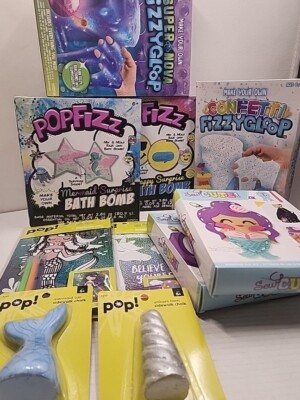 kids craft lot Of (12) Popfizz, Sew Cute, Make Your Own, Pop ...