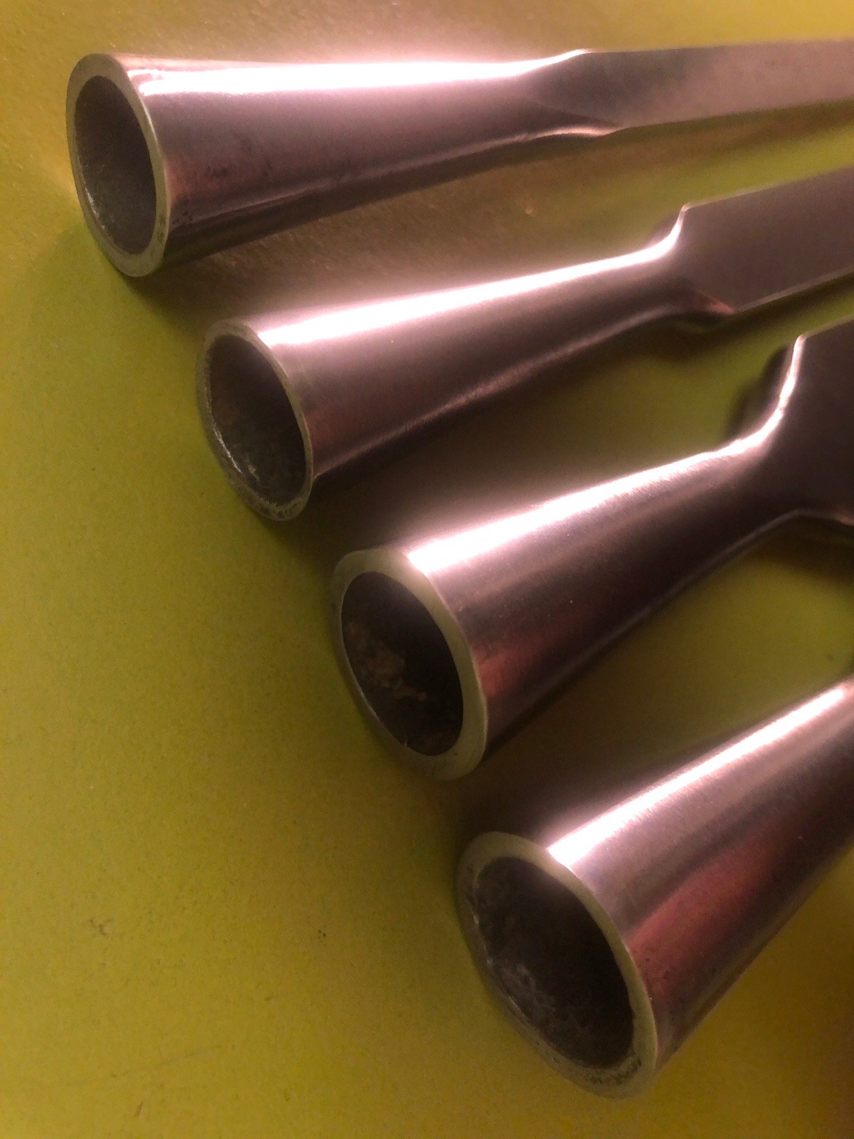 VTG Stanley No1251 4-pc LOT Bevel Edge Socket Firmer chisels 1.25”, 1 ...