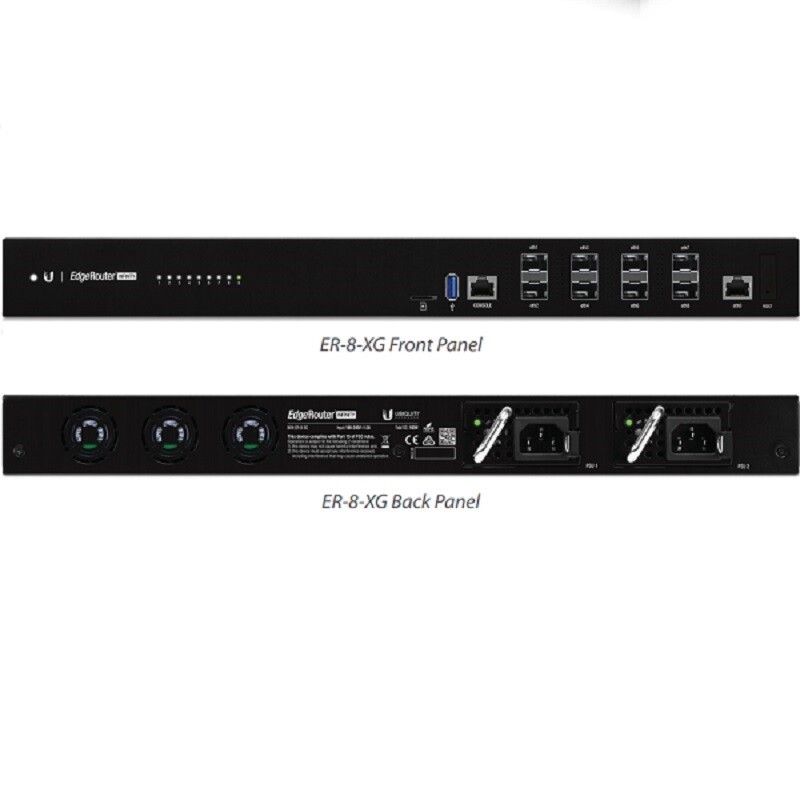 Ubiquiti ER-8-XG EdgeRouter Infinity 8 port 10G SFP+ Router ER-8-XG ...