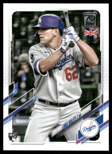 2021 Topps UK Edition #114 Luke Raley Rookie Card RC | eBay