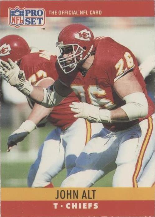 1990 Pro Set FACT Cincinnati - John Alt #140 (RC) for sale online | eBay