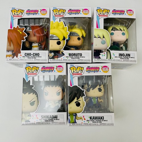 Funko POP! Animation: Boruto Naruto Next Gen Set of 5 | eBay