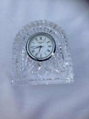 Waterford Crystal small clock | eBay UK