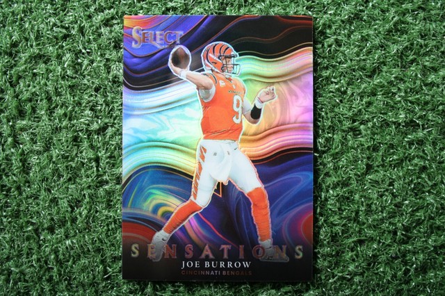 2021 Panini Select - Sensations Silver Prizm #SEN-25 Joe Burrow for ...