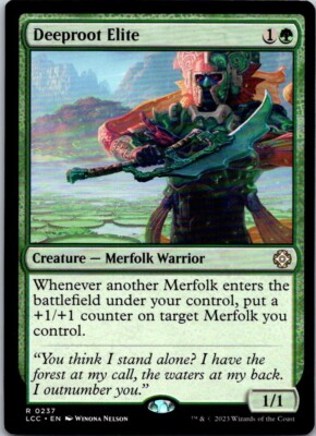 Magic the Gathering Deeproot Elite The Lost Caverns of Ixalan Commander ...