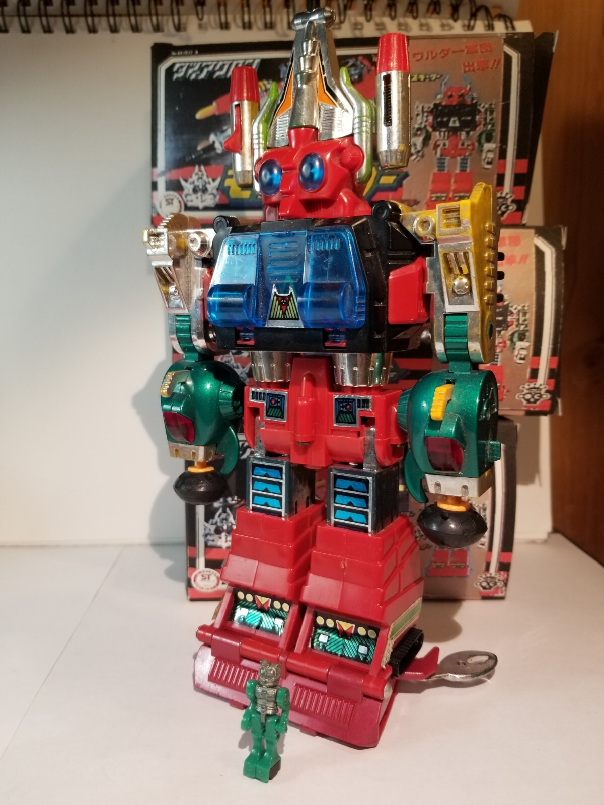 Diaclone Alien Warudaros Original Figure Transformers G1 Takara Robot ...