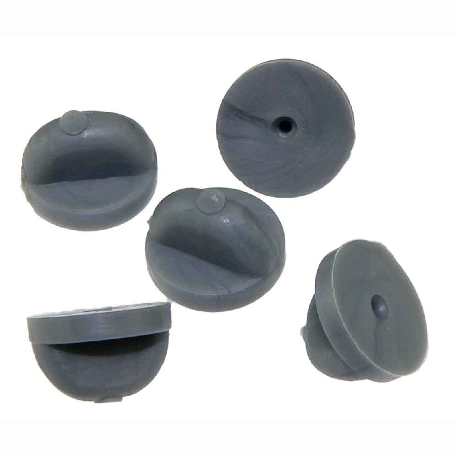 10-150 Rubber Locking Butterfly Lapel Pin Backs Clasp Clutches Guards ...