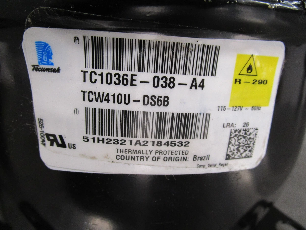 Tecumseh Compressor, Tecumseh Refrigeration, Tecumseh, 52% OFF