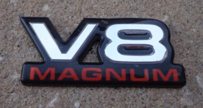 Dodge Ram V8 Magnum door fender emblem badge decal logo OEM Genuine ...