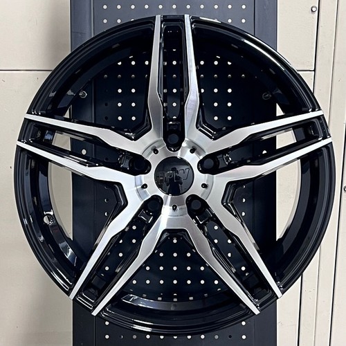 17" IPW 510 STYLE BLACK MACHINE WHEELS GOLD RIVETS RIMS FITS FX37 QX60 ...
