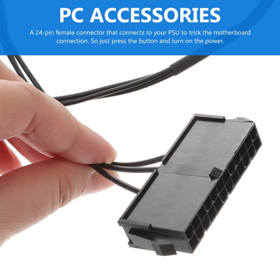 Jumper Bridge Adapter Cable Pc Accessories Power Supply Jumper Bridge ...