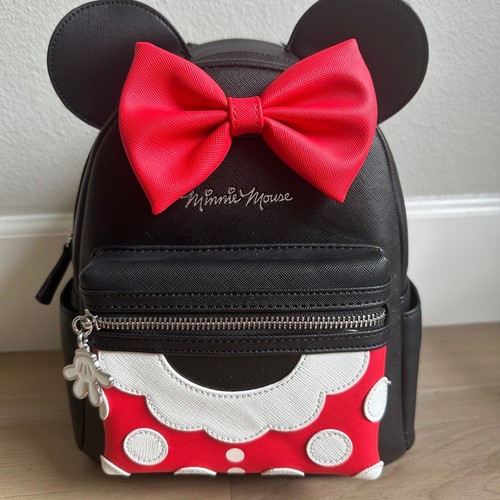 Loungefly X Disney LASR Exclusive Minnie Mouse Dress Mini Backpack | eBay