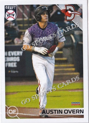 2024 Delmarva Shorebirds Austin Overn RC Rookie Orioles | eBay