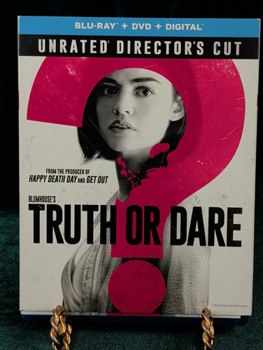 Truth or Dare (2018) Blu-ray + DVD + Digital Widescreen DVD Very Good ...