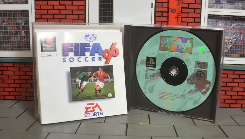 Sony PlayStation 1 PS1 Console Game - Fifa 96 Soccer - Football - #882 ...
