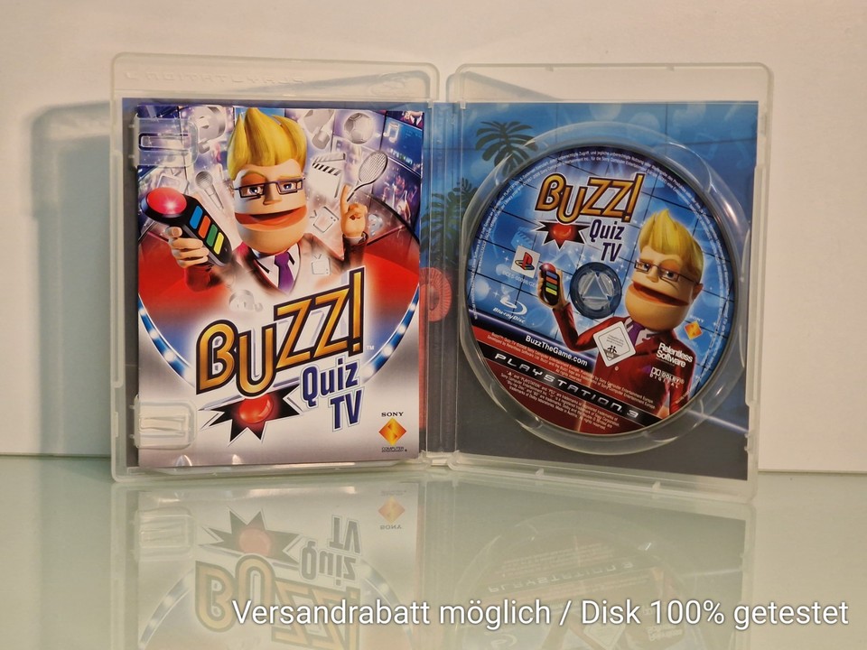 Buzz! Quiz TV Zustand sehr gut CIB OVP Sony Playstation 3 PS3 | eBay