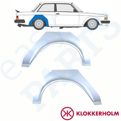 VOLVO 240 1979-1993 2 DOOR REAR WHEEL ARCH REPAIR PANEL / PAIR | eBay UK