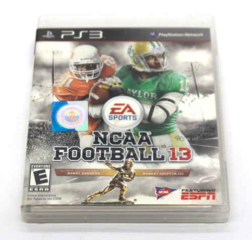 NCAA Football 13 (Sony PlayStation 3, 2012) College Sports PS3 ...